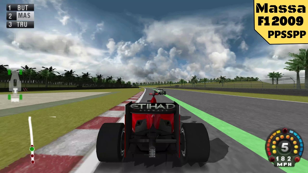 F1 2009 PSP Massa Gameplay 4K fps - YouTube