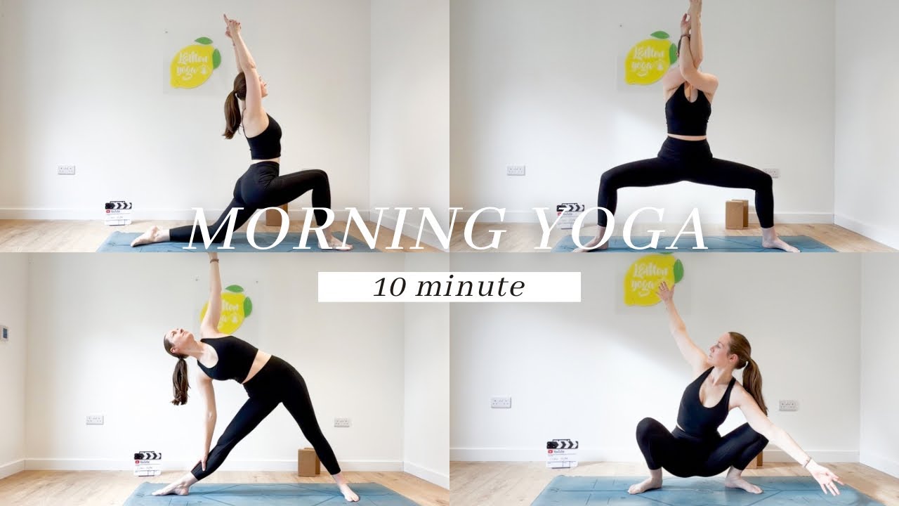 10 Minute Morning Yoga Stretch | Full Body Yoga Stretches with LEMon ...