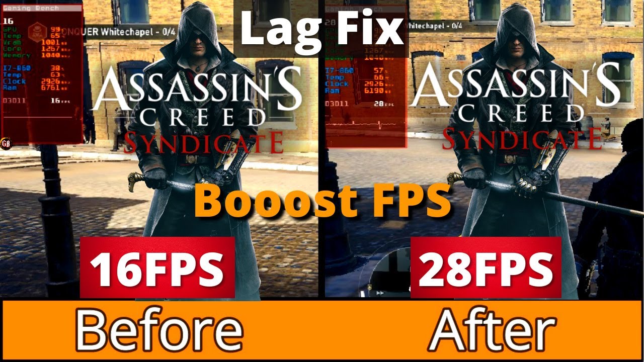 Assassin's Creed Syndicate Lag Fix | Stutter Fix | Boost FPS | Low Spec ...