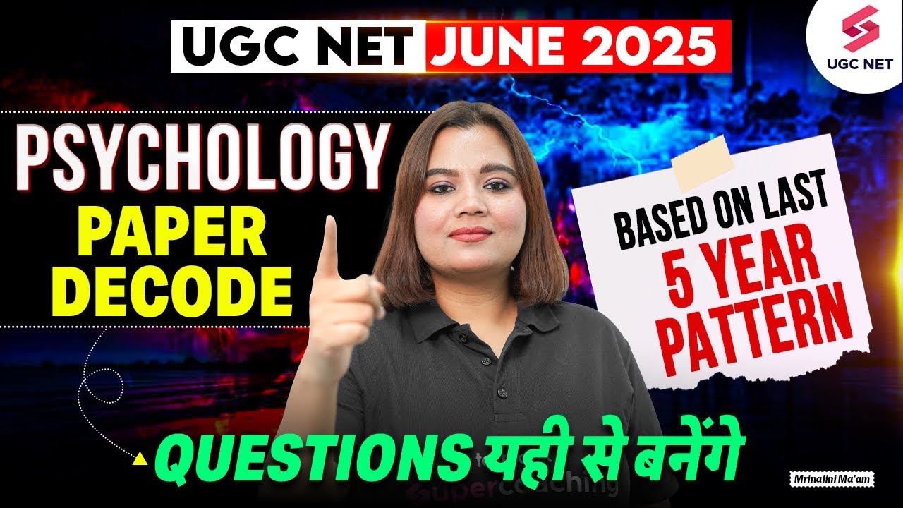 UGC NET Psychology Preparation 2025 | Complete UGC NET Psychology ...