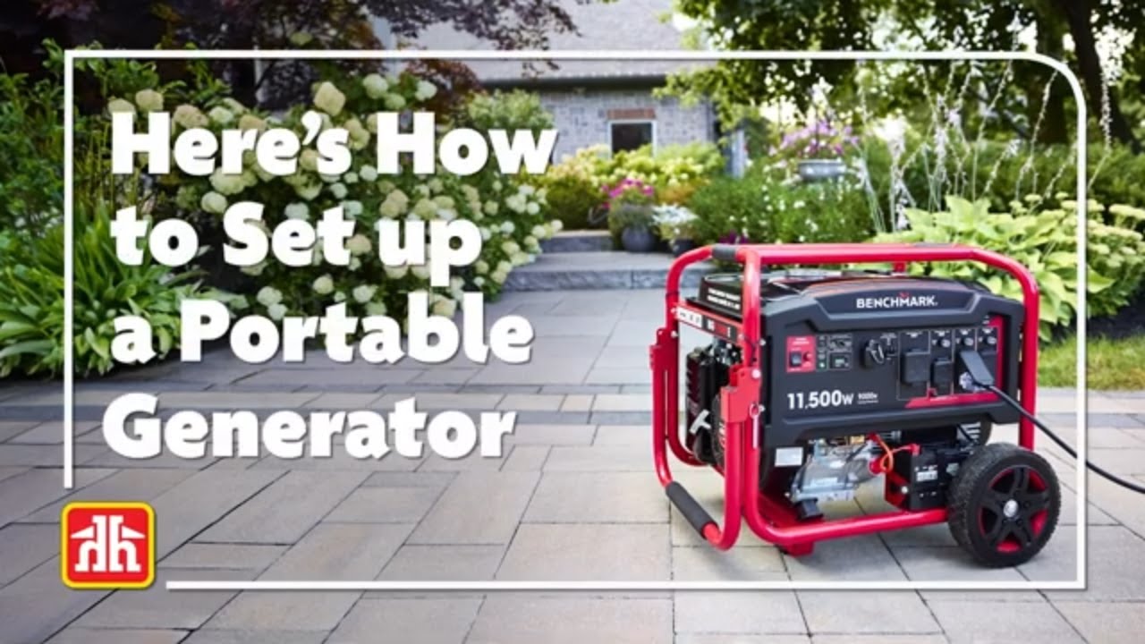 How to Set Up a Portable Generator Step‑by‑Step Guide - YouTube