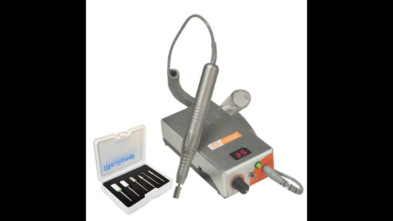 Pro Power 35K Portable Electric File + Bit Kit 1 Bundle - YouTube