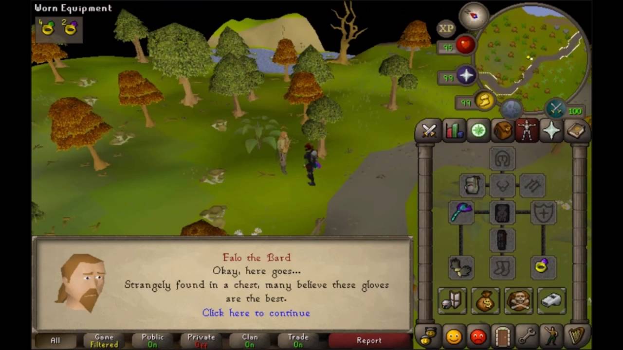 Runescape 2007 - Falo the Bard Wants to See You - YouTube
