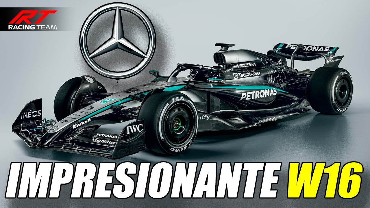 🚨 ¡ULTIMA HORA! MERCEDES PRESENTA el ESPECTACULAR W16 🔥 ¿EN CAMINO al ...