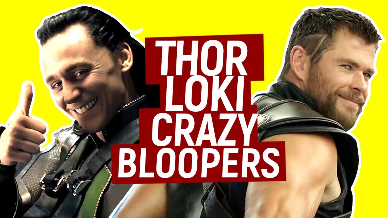 Thor and Loki - crazy bloopers/Marvel BTS - YouTube