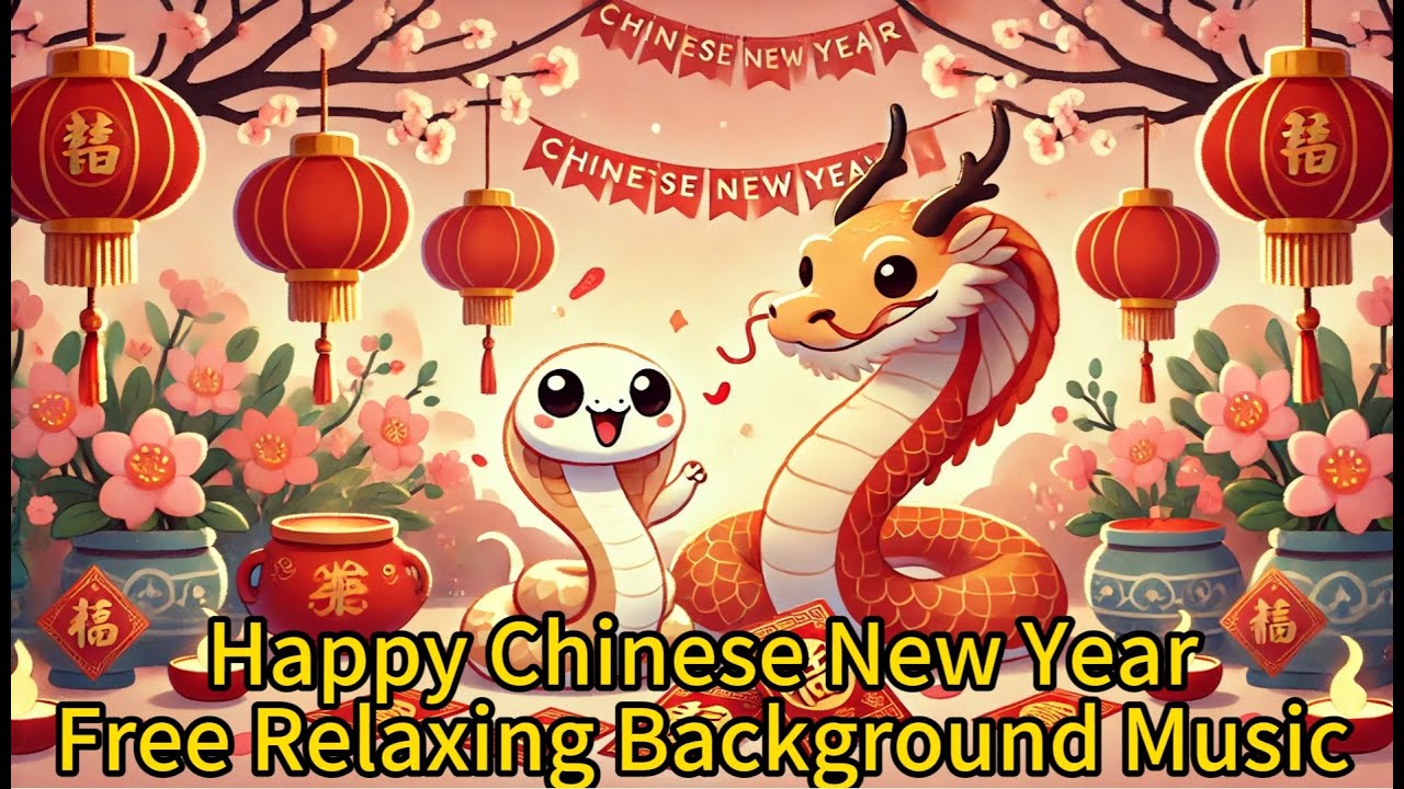 Happy Chinese New Year Music | Snake & Dragon Dance Celebration 🎉🎶 ...