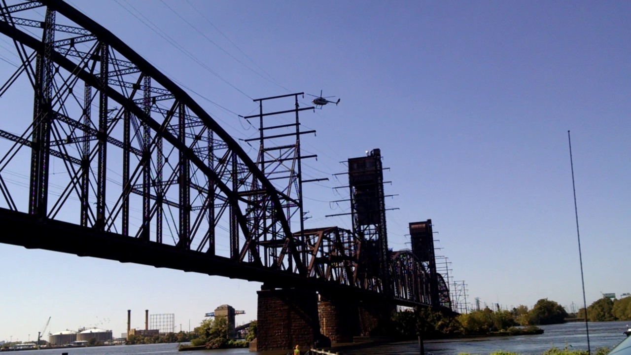 Delair Bridge Transmission Line - YouTube