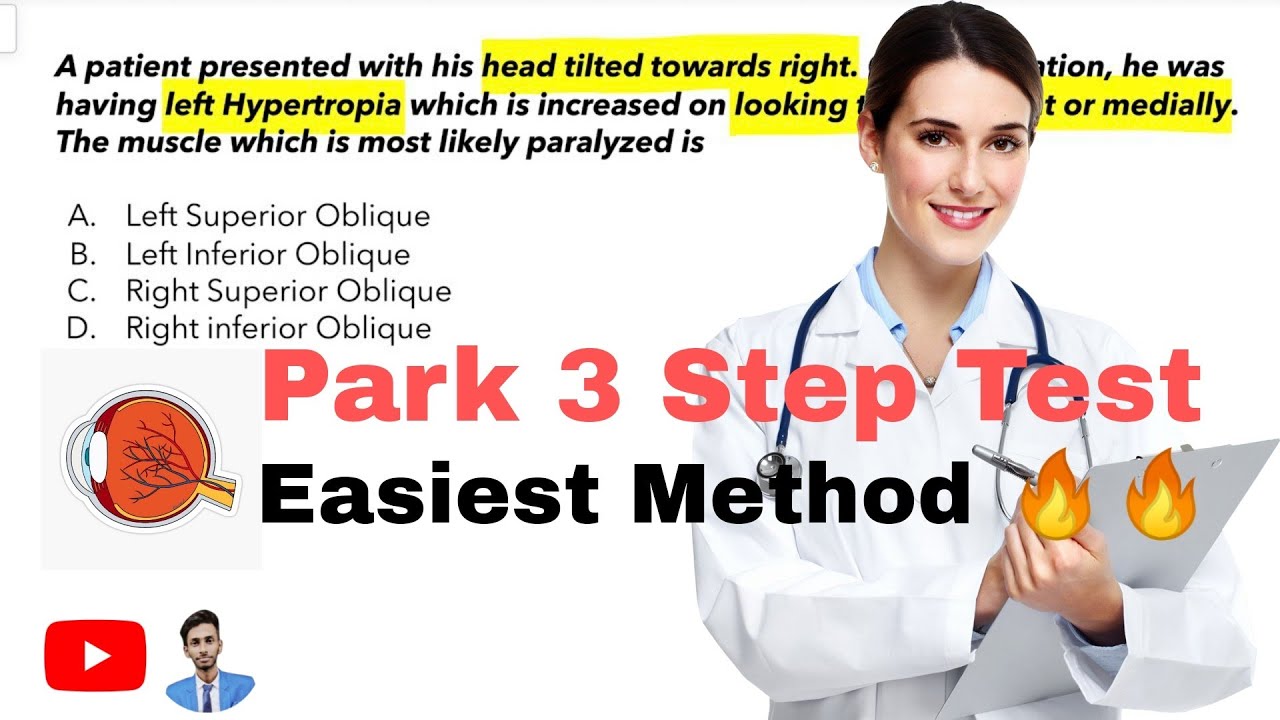 Park 3 Step Test || Easiest Method to Solve 🔥🔥😎 - YouTube