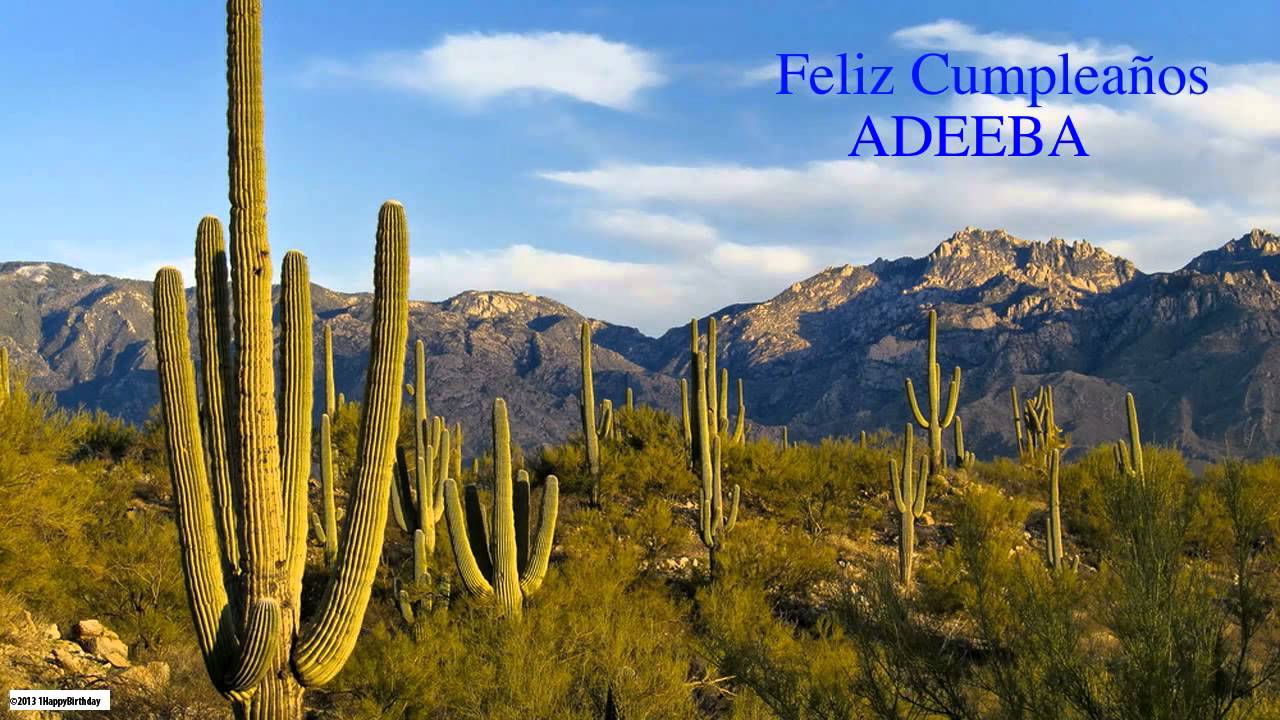 Adeeba Nature & Naturaleza - Happy Birthday - YouTube