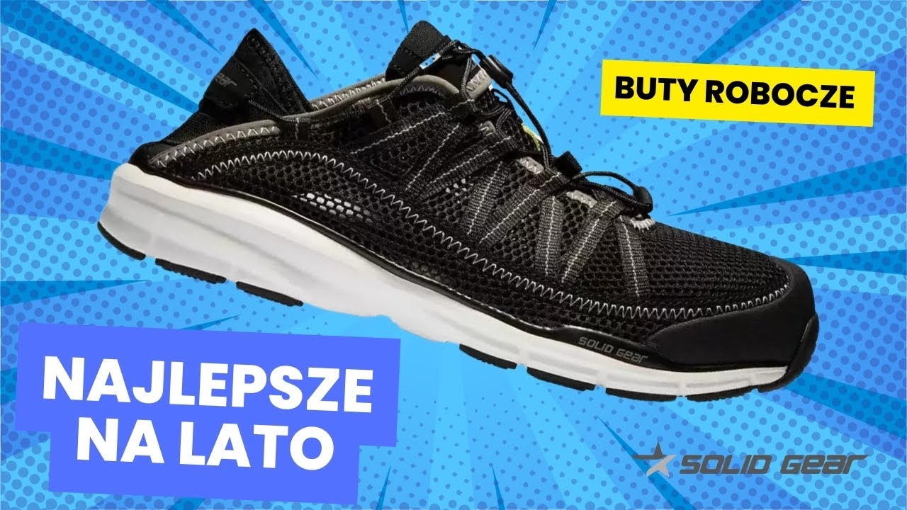 Buty robocze na lato z siatki S1 Solid Gear Cloud Buty na wysokie ...