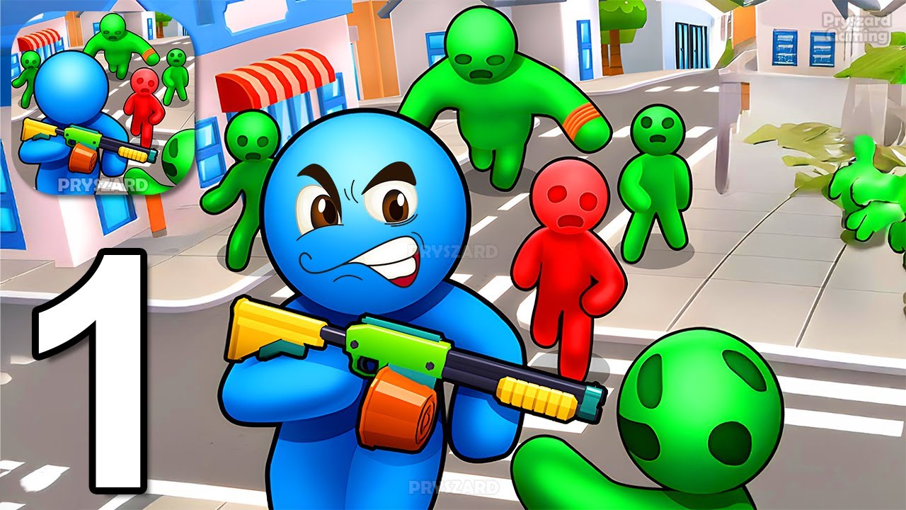 Defeat Zombie Defense Strategy - Gameplay Walkthrough Part 1 Stickman ...