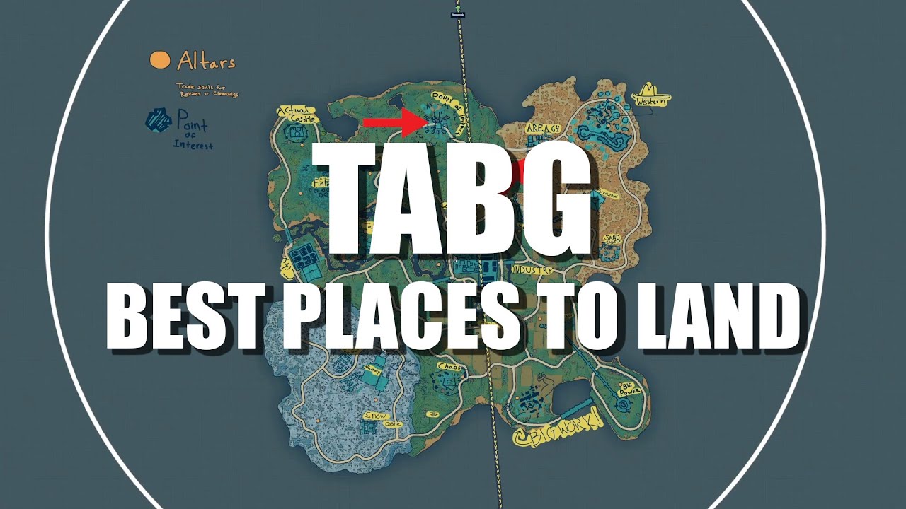 TABG Best Places To Land - YouTube