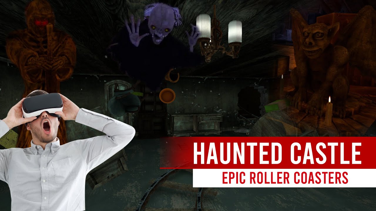 Epic Roller Coaster | Hunted Castle [ VR Gameplay ] - YouTube