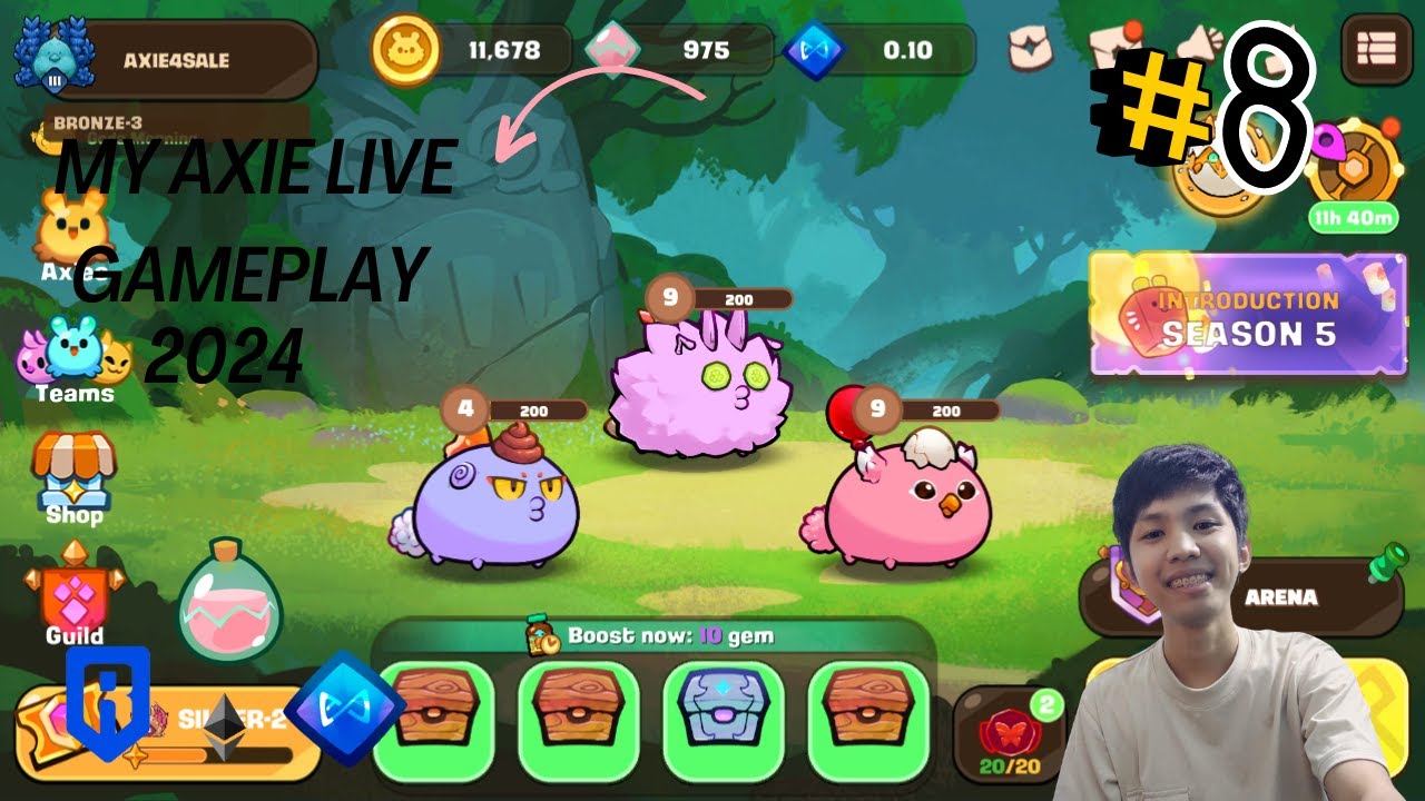 AXIE LIVE GAMEPLAY #8 - YouTube