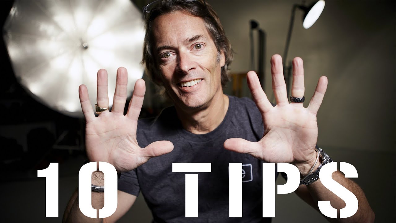 10 TIPS TO HELP YOU BECOME A GREAT PHOTO ASSISTANT - YouTube