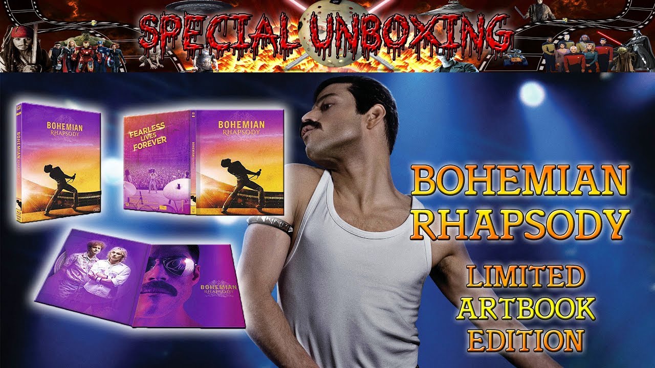 Unboxing - Bohemian Rhapsody - Limited Artbook Edition - YouTube