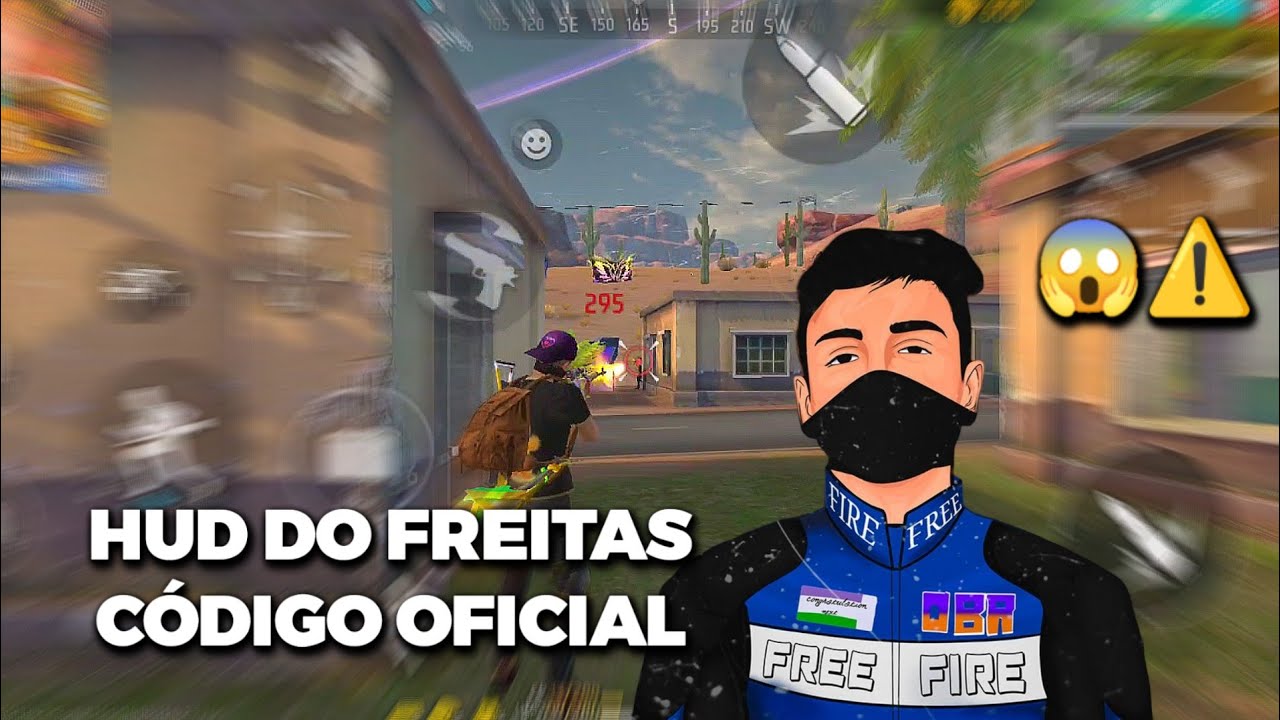 JOGUEI COM O HUD DO FREITAS! 😱 E AMASSEI GERAL NO FREE FIRE. - YouTube