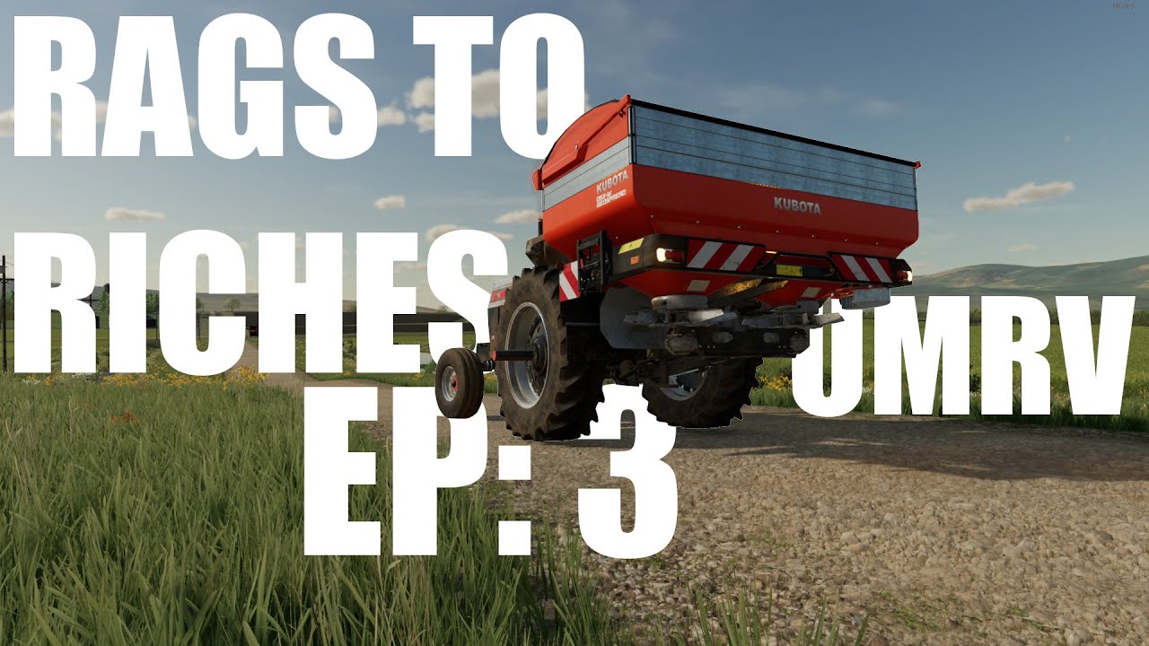 We're Contract Farming! FS22 UMRV Rags to Riches Episode 3 - YouTube