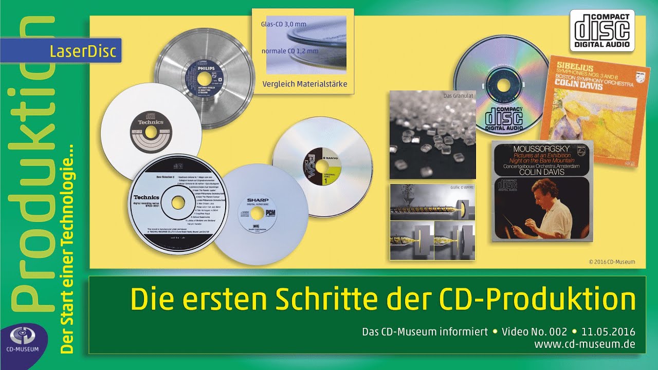 Der Start der CD-Produktion - YouTube