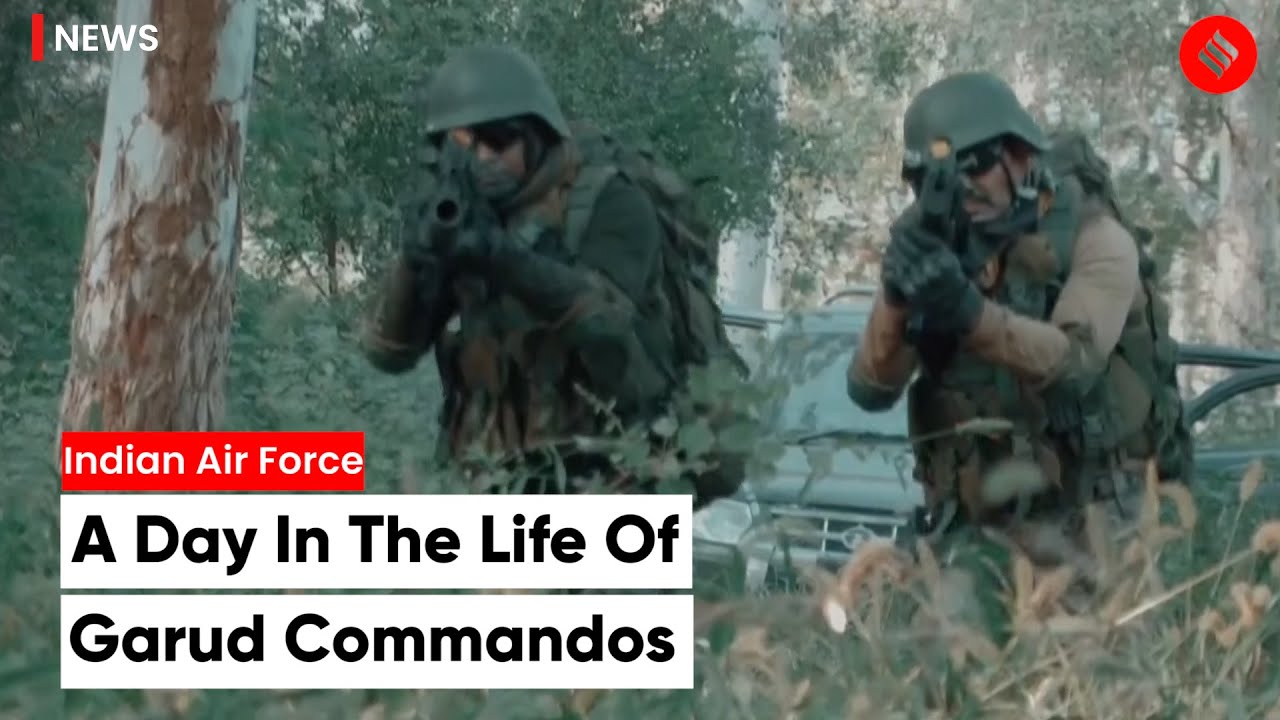 Watch How Garud Commandos Of The Indian Air Force Are Preparing To ...