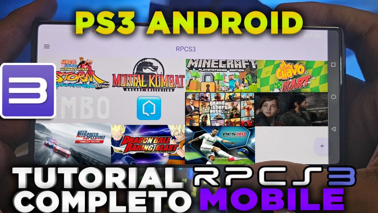 SAIU EMULADOR RPCS3 OFICIAL ANDROID TUTORIAL e GUIA COMPLETO | COMO ...