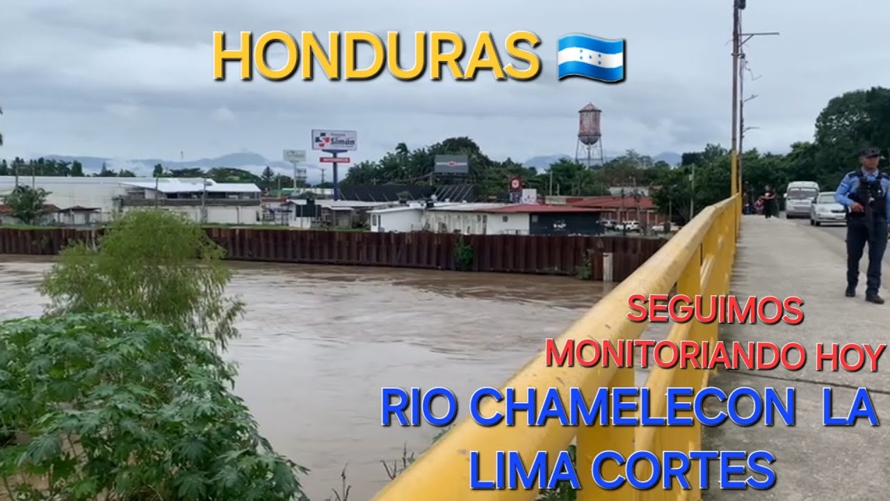 la lima cortes rio chameleon seguimos monitoriando hoy Domingo - YouTube