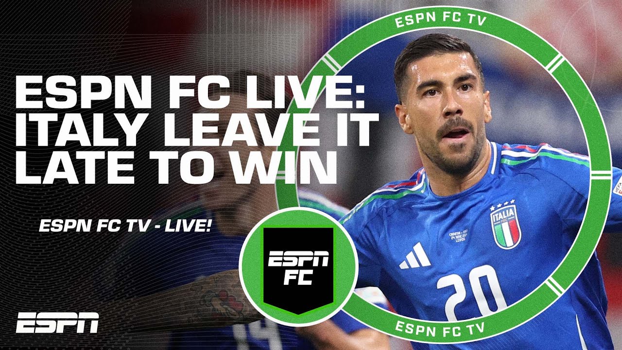 🇮🇹 ESPN FC TV LIVE! Italy THROUGH with late heroics! Euro 2024 reaction ...