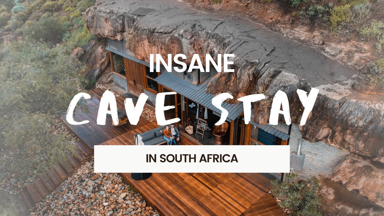 South Africa's MOST UNIQUE cave stay! 2 Hours and 30min from CAPE TOWN ...