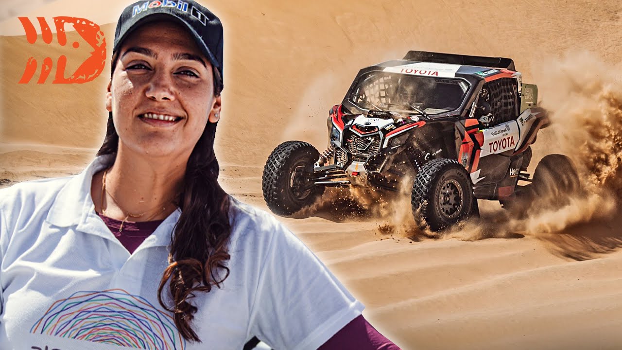 Saudi's Arabia's History-Making Female Rally Star - YouTube