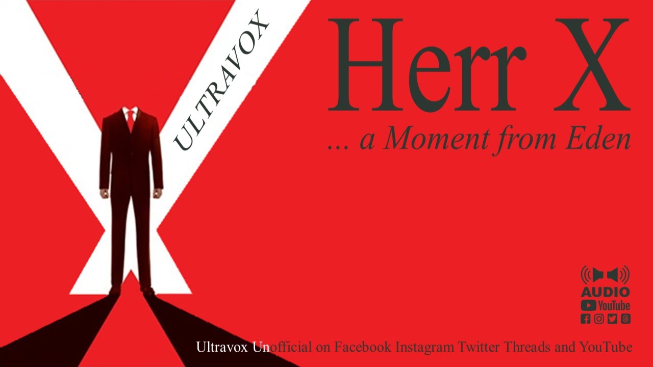 Ultravox 'Herr X' from 'Moments from Eden'. German vocals, by drummer ...