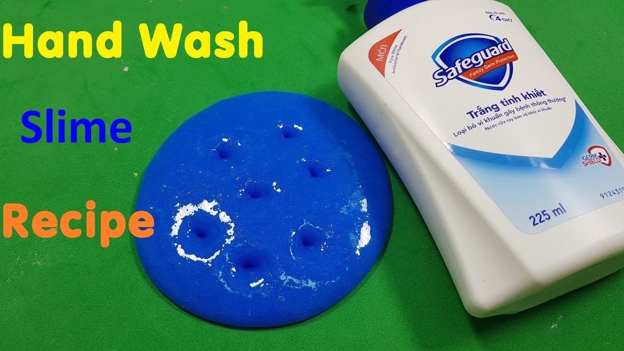 Hand Wash Slime Recipes ! How To Make Slime With Hand Wash Easy - YouTube