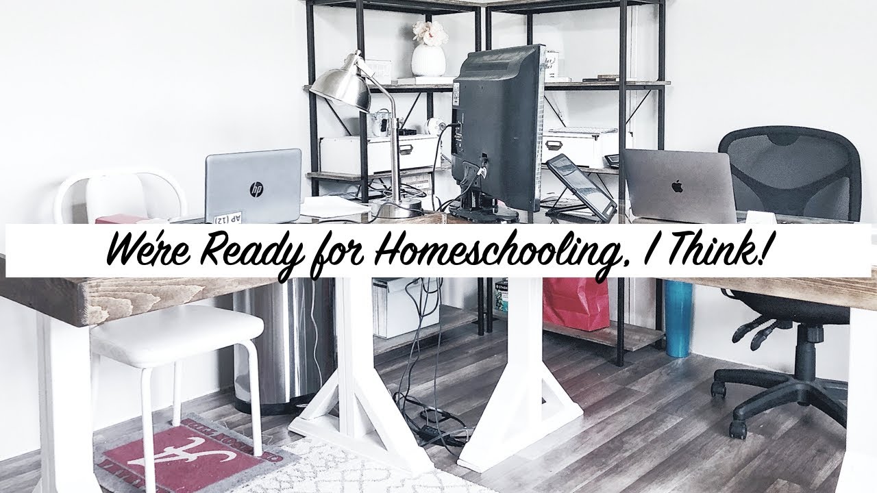 Homeschool Set-Up & Room Tour - Back to School 2020 - YouTube