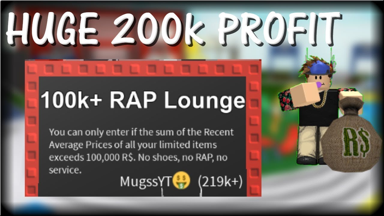 Roblox Trading HUGE PROFIT - YouTube