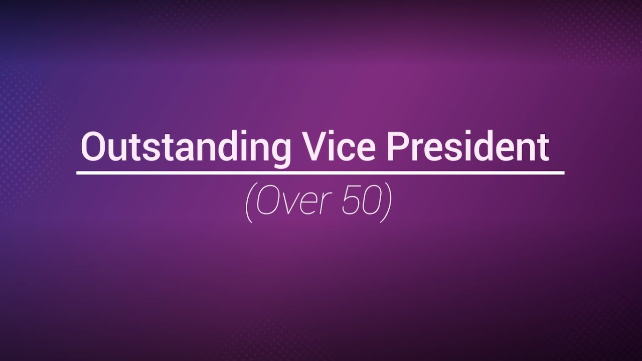 Symposium 2022 Outstanding Vice President Award 2022 Nominations (Over ...