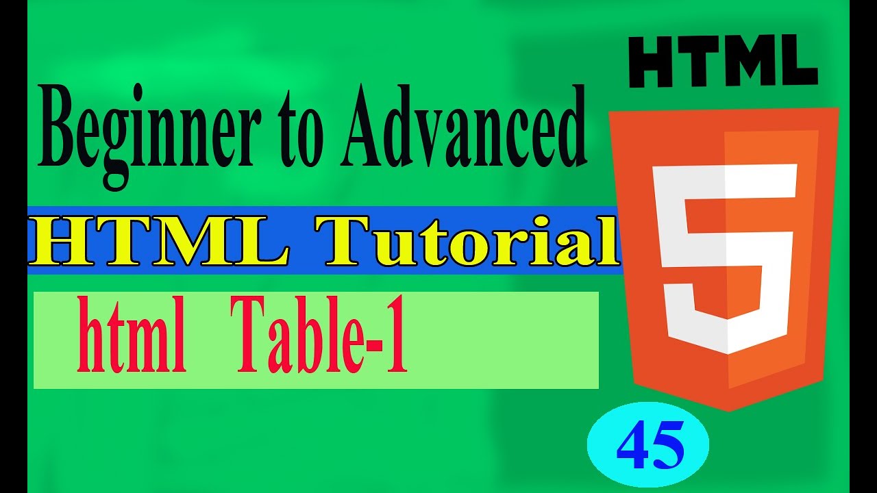 How To Insert Table In HTML YouTube How To Insert Table In HTML YouTube