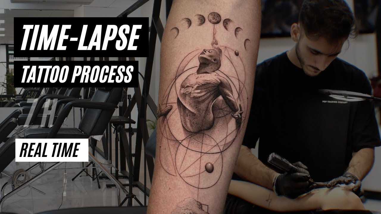 Tattoo Efecto 3D Microrealismo | 3RL | Timelapse | Real Time Tattooing ...