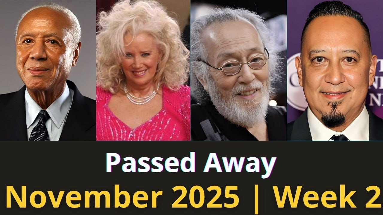 Who Died This Week | November 2025 Celebrity Deaths (Part 2) - YouTube