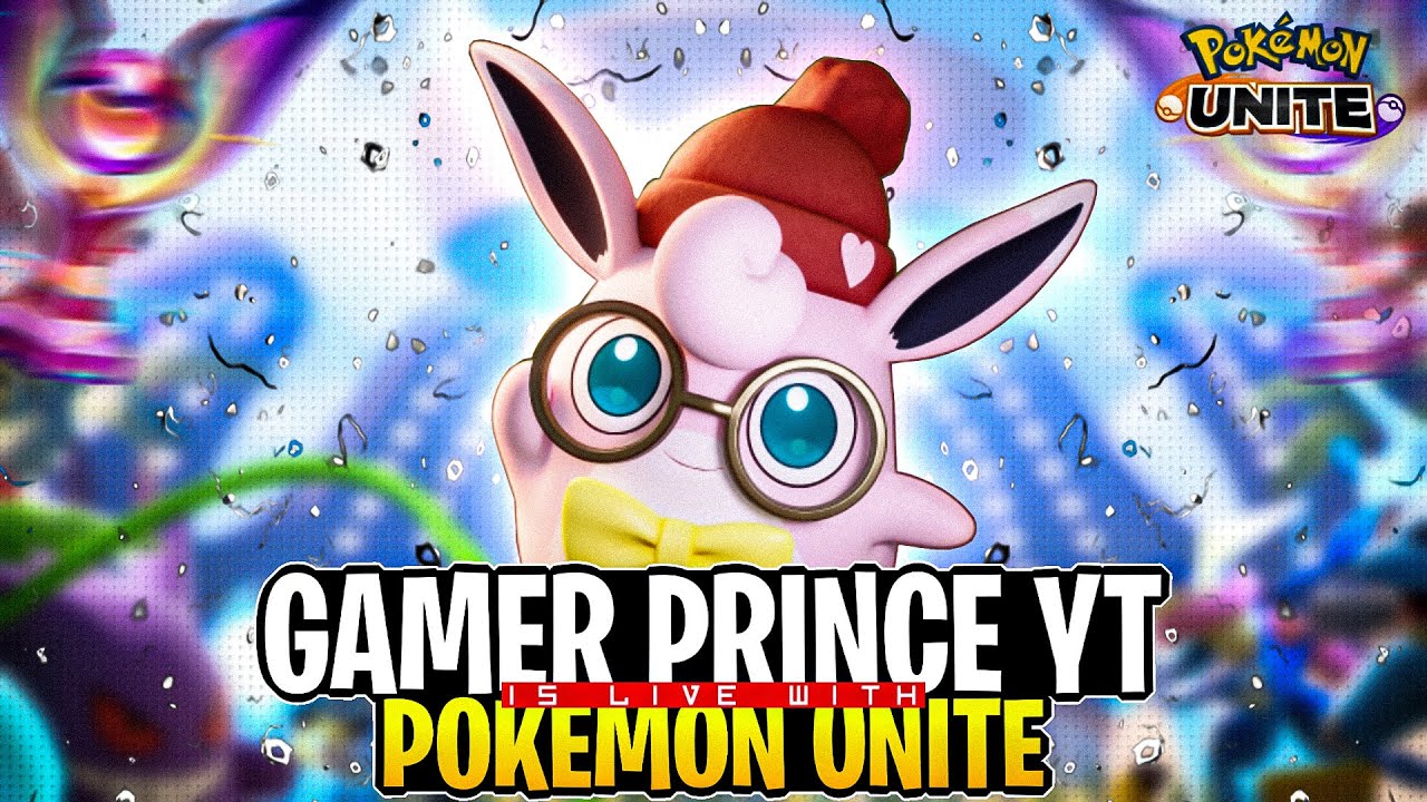 May Be A Short Stream.... | Pokemon Unite Live | Gamer Prince YT - YouTube