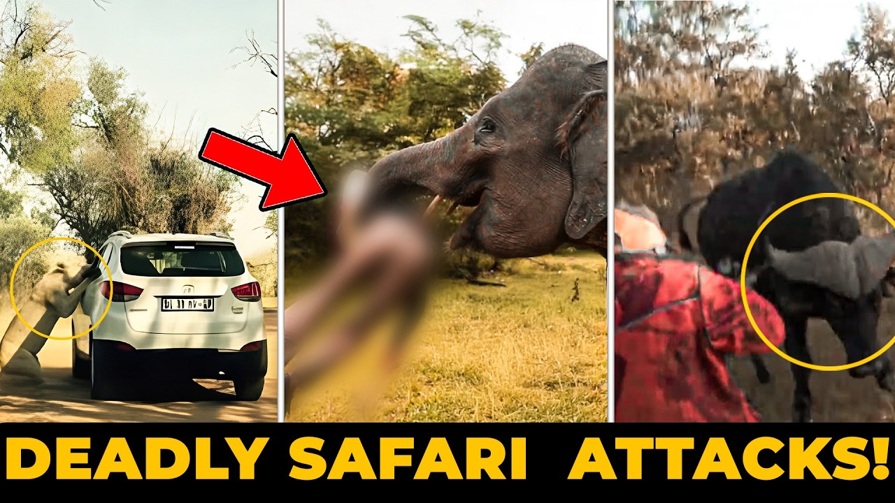 Big 5 Safari Animal Attacks – Prey vs Predator! (Part 1) - YouTube
