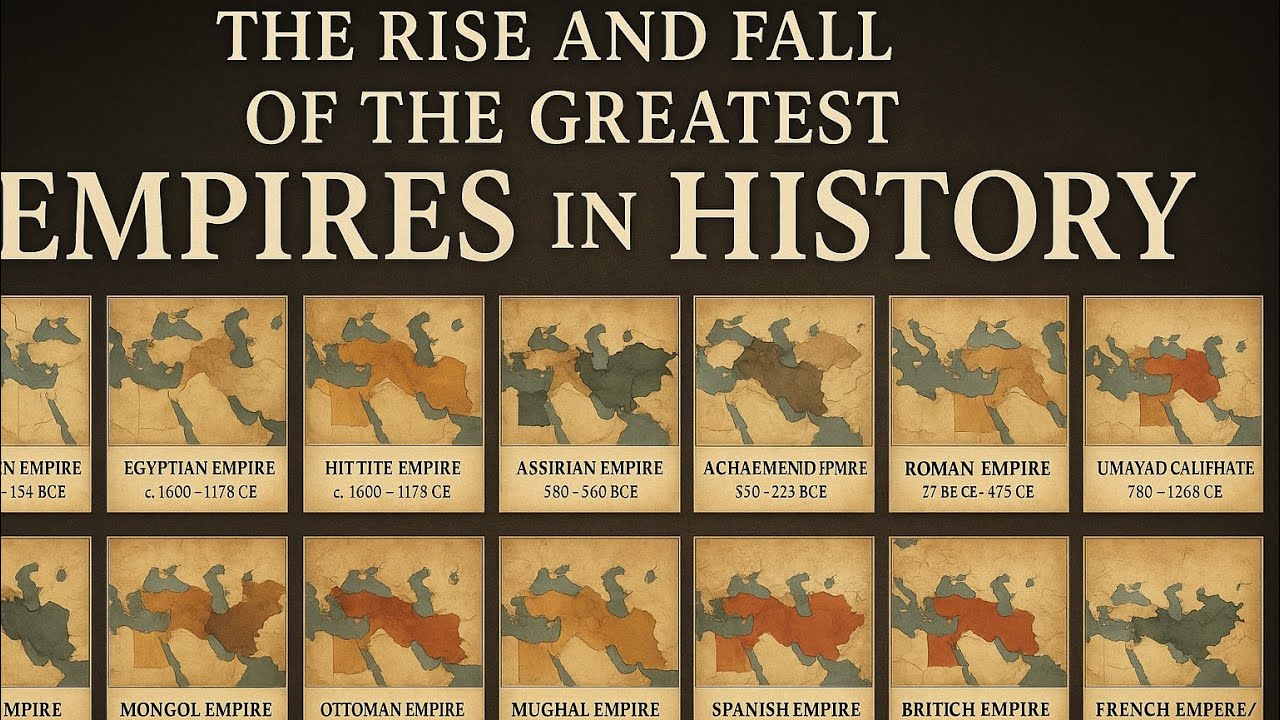 The Rise and Fall of the Greatest Empires in History - YouTube