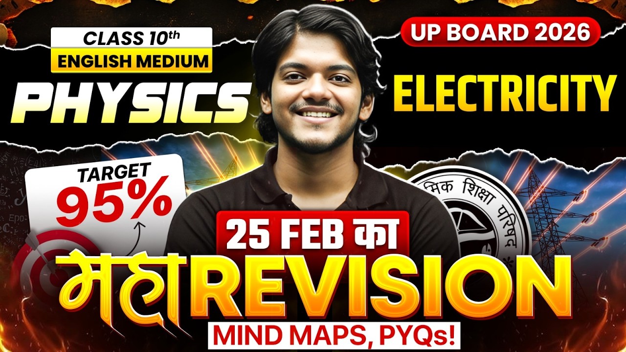 Class 10th English Medium | Physics Electricity | Mindmaps, PYQs | Maha ...