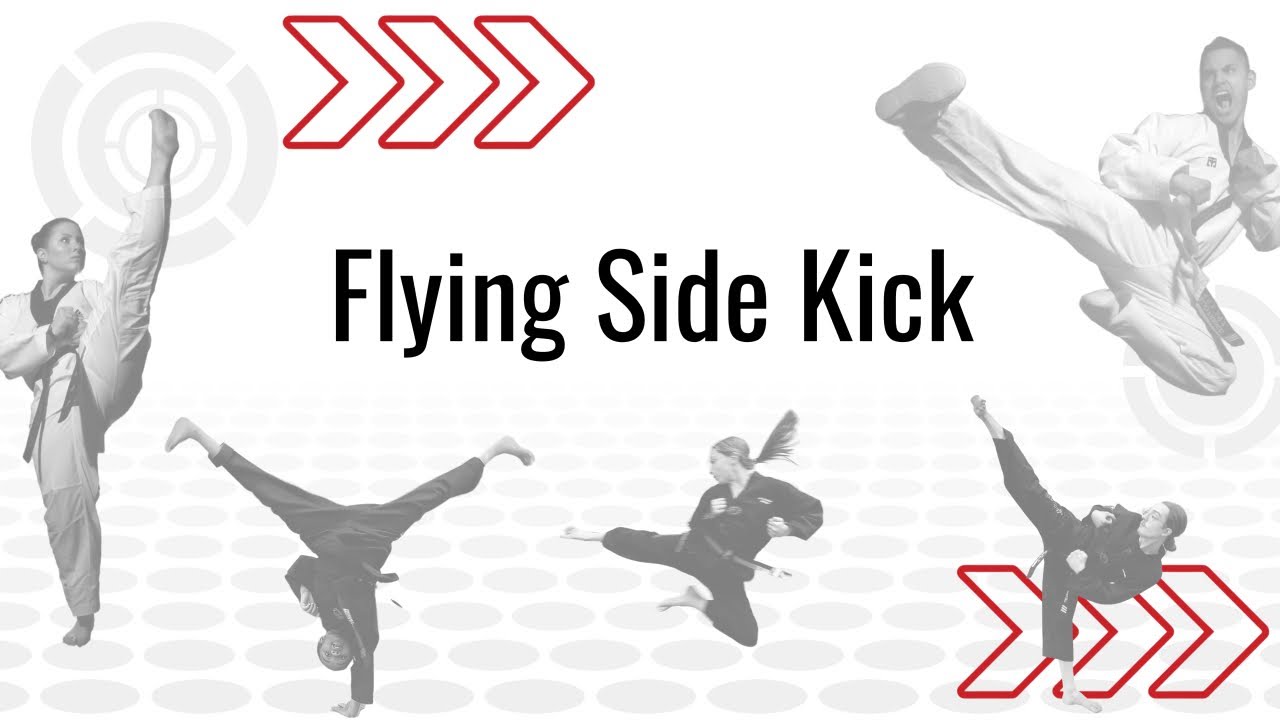 Flying Side Kick Tutorial Taekwondo - YouTube