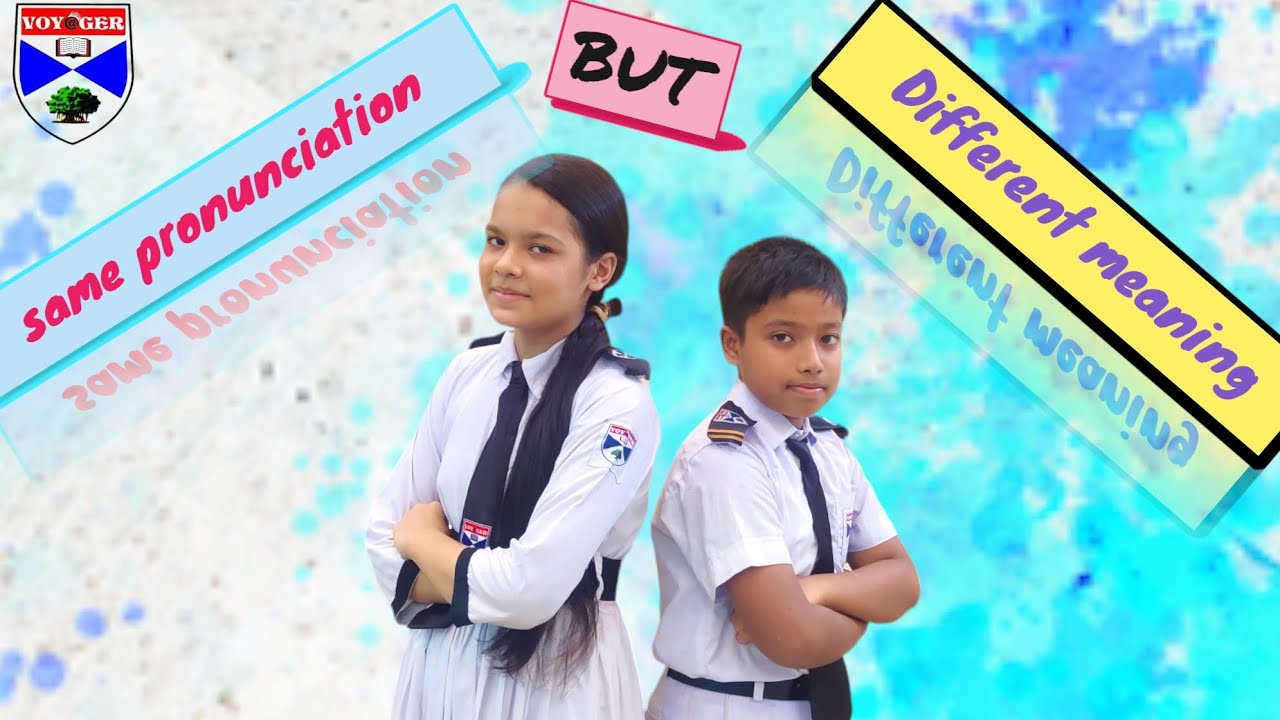 Different meaning but same pronunciation. - YouTube