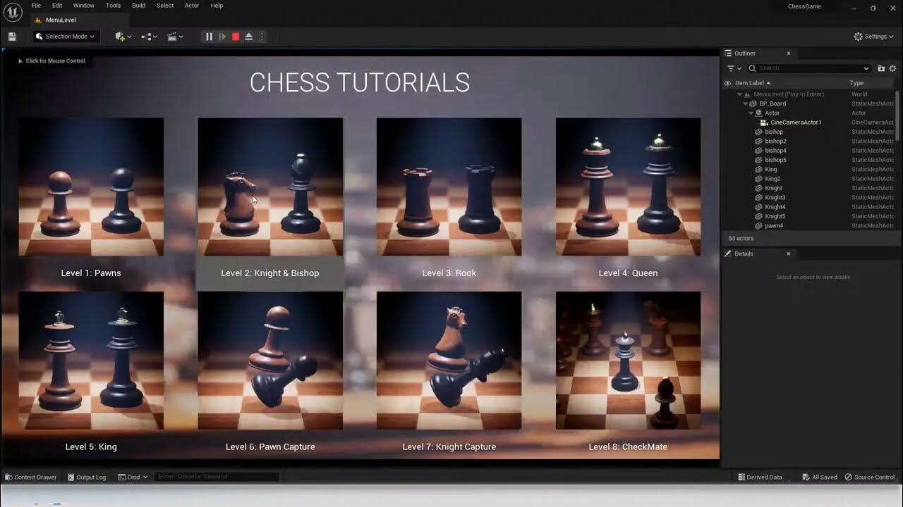 Game Development Unreal Engine 4 : Final Result Chess - YouTube
