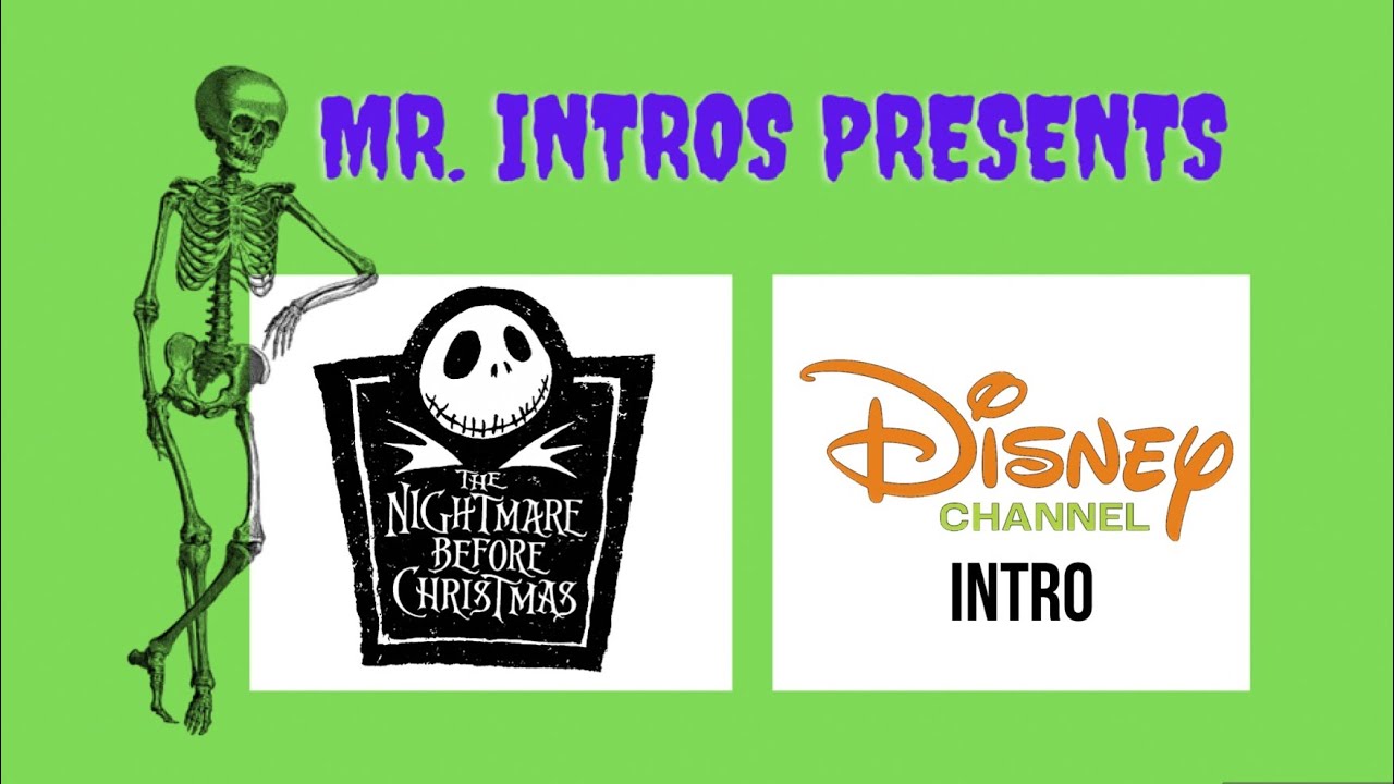 The Nightmare Before Christmas - Disney Channel Intro 9/30/24 ...