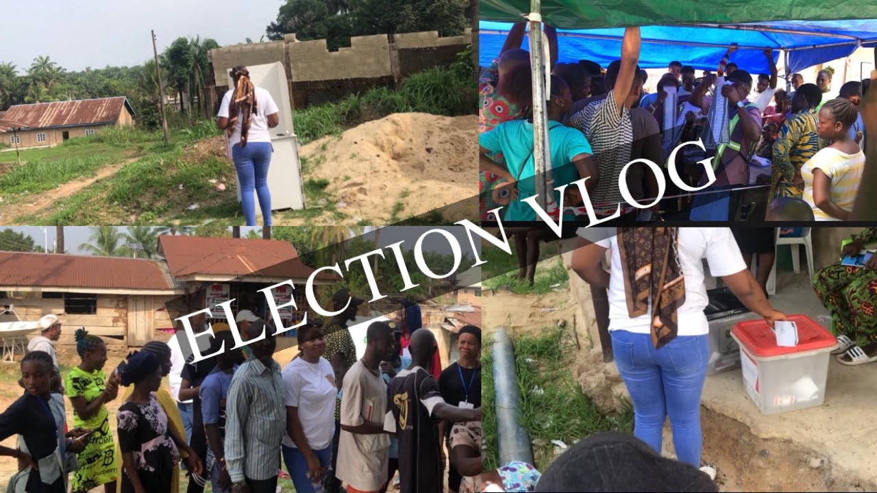 ELECTION VLOG || MY ELECTION DAY EXPERIENCE IN NIGERIA 🇳🇬 #vlog - YouTube