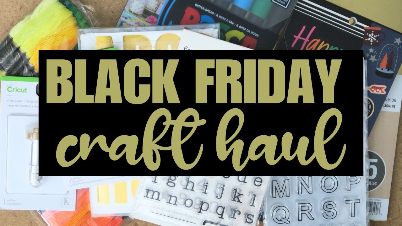 Black Friday Craft & Planner Haul - November Planner Budget Update # ...