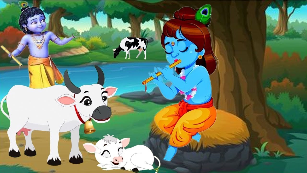 छोटी छोटी गैया छोटे छोटे ग्वाल ~ कृष्णा भजन | Most Popular Krishna ...