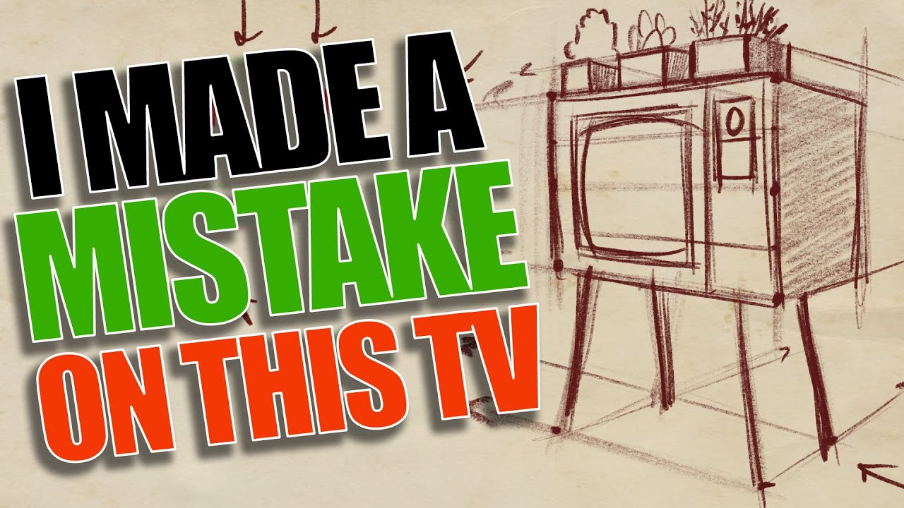 Draw a Vintage TV Set with Two-Point Perspective - Master Perspective ...