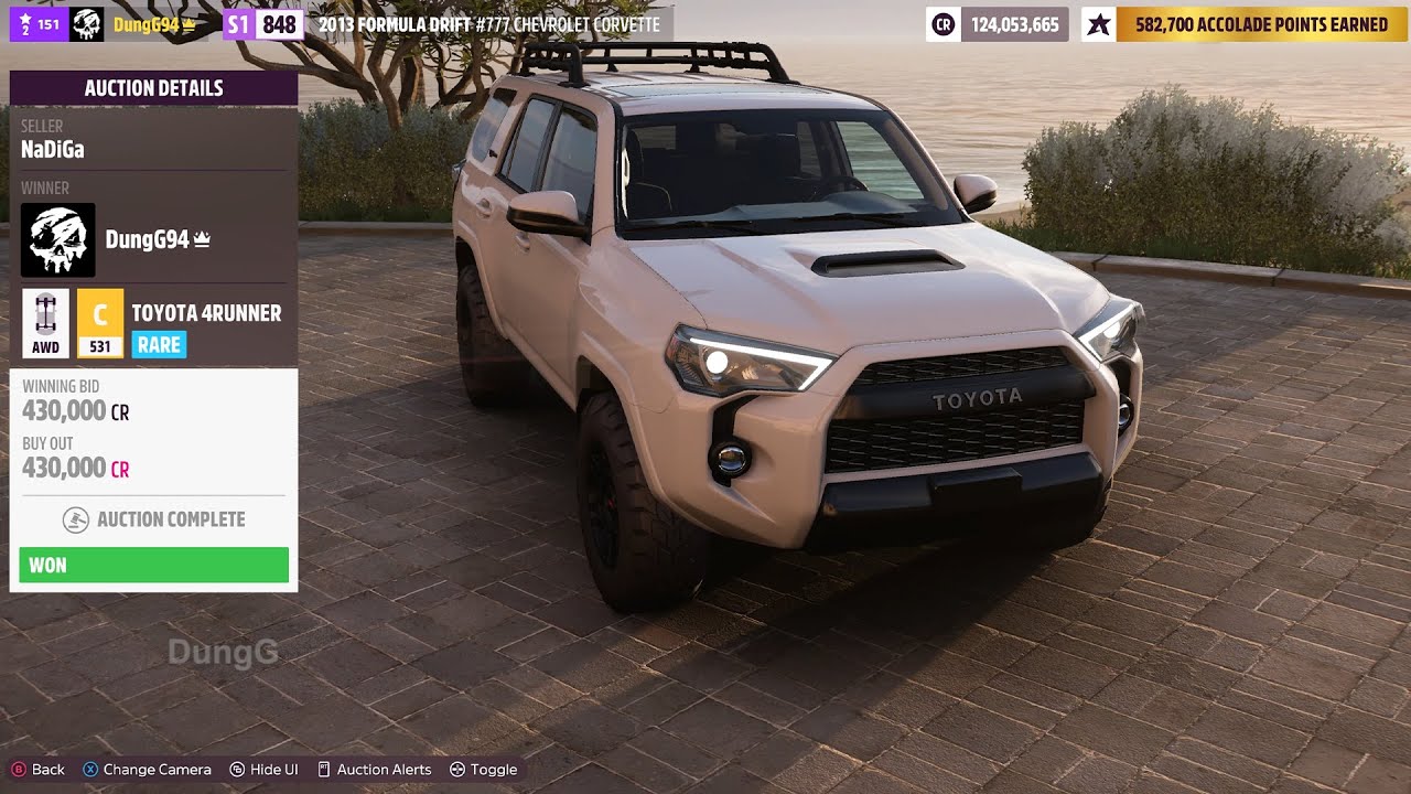 How to get the Toyota 4Runner in Forza Horizon 5 with Auction House ...